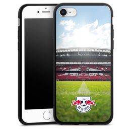 DeinDesign iPhone SE (2022) Handy Slim Case extra d&uuml;nn Silikon Handyh&uuml;lle schwarz H&uuml;lle Rb Leipzig Stadium Official Licensed Product Silikon Slim Case