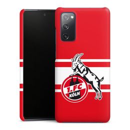 DeinDesign Galaxy S20 FE Handy Premium Case Smartphone Handyh&uuml;lle Schutzh&uuml;lle matt Official Licensed Product 1. Fc K&ouml;ln Coat Of Arms Premium Case