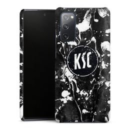 DeinDesign Galaxy S20 FE 5G Handy Premium Case Smartphone Handyh&uuml;lle Schutzh&uuml;lle matt Official Licensed Product Ksc Karlsruher Sc Premium Case