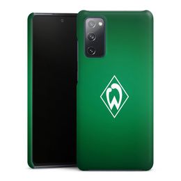 DeinDesign Galaxy S20 FE Handy Premium Case Smartphone Handyh&uuml;lle Schutzh&uuml;lle matt Logo Merchandise Sv Werder Bremen Premium Case