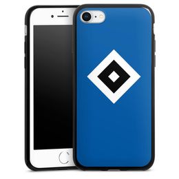 DeinDesign iPhone SE (2022) Handy Slim Case extra d&uuml;nn Silikon Handyh&uuml;lle schwarz H&uuml;lle Logo Hsv Hamburger Sv Silikon Slim Case