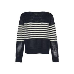 s.Oliver BLACK LABEL Pullover Damen Gr&ouml;&szlig;e 4XL navy / offwhite