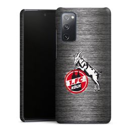 DeinDesign Galaxy S20 FE 5G Handy Premium Case Smartphone Handyh&uuml;lle Schutzh&uuml;lle matt Metallic Look Official Licensed Product 1. Fc K&ouml;ln Premium Case