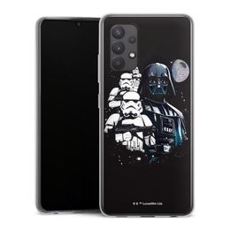 DeinDesign Galaxy A32 4G Handy Silikon H&uuml;lle Case transparent Handyh&uuml;lle Weltall Star Wars Movie Silikon Case