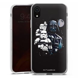 DeinDesign iPhone Xr Handy Silikon H&uuml;lle Case transparent Handyh&uuml;lle Weltall Star Wars Movie Silikon Case