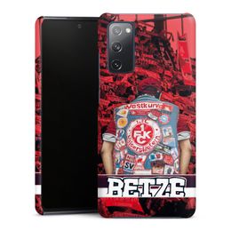 DeinDesign Galaxy S20 FE Handy Premium Case Smartphone Handyh&uuml;lle Schutzh&uuml;lle matt 1. Fc Kaiserslautern 1. Fck Official Licensed Product Premium Case