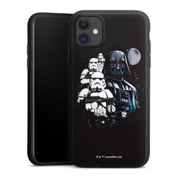 DeinDesign iPhone 11 Handy Premium Silikon H&uuml;lle Handyh&uuml;lle schwarz Case Weltall Star Wars Movie Silikon Premium Case