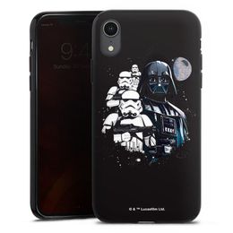 DeinDesign iPhone Xr Handy Silikon H&uuml;lle Case schwarz Handyh&uuml;lle Weltall Star Wars Movie