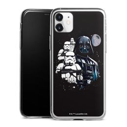 DeinDesign iPhone 11 Handy Slim Case Silikon Handyh&uuml;lle transparent H&uuml;lle extra d&uuml;nn Star Wars Weltall Movie Silikon Slim Case