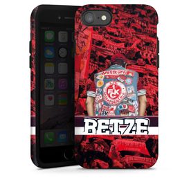DeinDesign iPhone SE (2022) Handy Panzer Handyh&uuml;lle robuste Outdoor H&uuml;lle Schutzh&uuml;lle matt 1. Fc Kaiserslautern 1. Fck Official Licensed Product Tough Case