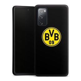 DeinDesign Galaxy S20 FE Handy Premium Silikon H&uuml;lle Handyh&uuml;lle schwarz Case Borussia Dortmund Logo Bvb Silikon Premium Case