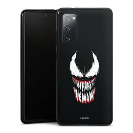 DeinDesign Galaxy S20 FE Handy Silikon H&uuml;lle Case schwarz Handyh&uuml;lle Official Licensed Product Marvel Venom