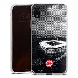 DeinDesign iPhone Xr Handy Silikon H&uuml;lle Case transparent Handyh&uuml;lle Eintracht Frankfurt Sge Stadium Silikon Case