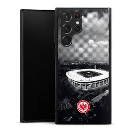 DeinDesign Galaxy S22 Ultra Handy Silikon H&uuml;lle Case schwarz Handyh&uuml;lle Eintracht Frankfurt Sge Stadium