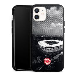 DeinDesign iPhone 12 mini Handy Silikon H&uuml;lle Case schwarz Handyh&uuml;lle Eintracht Frankfurt Sge Stadium