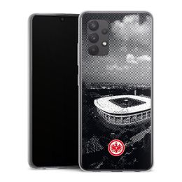 DeinDesign Galaxy A32 4G Handy Silikon H&uuml;lle Case transparent Handyh&uuml;lle Eintracht Frankfurt Sge Stadium Silikon Case