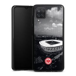 DeinDesign Galaxy A12 Handy Silikon H&uuml;lle Case schwarz Handyh&uuml;lle Sge Stadium Eintracht Frankfurt