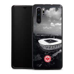 DeinDesign Huawei P30 Pro Handy Silikon H&uuml;lle Case schwarz Handyh&uuml;lle Eintracht Frankfurt Sge Stadium
