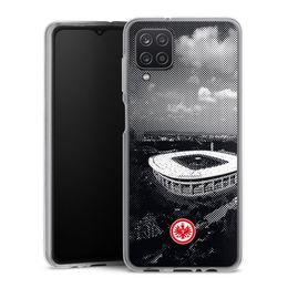 DeinDesign Galaxy A12 Handy Silikon H&uuml;lle Case transparent Handyh&uuml;lle Eintracht Frankfurt Sge Stadium Silikon Case