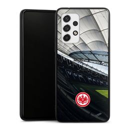 DeinDesign Galaxy A53 5G Handy Silikon H&uuml;lle Case schwarz Handyh&uuml;lle Eintracht Frankfurt Official Licensed Product Stadium