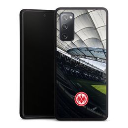 DeinDesign Galaxy S20 FE 5G Handy Premium Silikon H&uuml;lle Handyh&uuml;lle schwarz Case Eintracht Frankfurt Official Licensed Product Stadium Silikon Premium Case