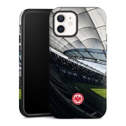 DeinDesign iPhone 12 mini Handy Panzer Handyh&uuml;lle robuste Outdoor H&uuml;lle Schutzh&uuml;lle matt Stadium Official Licensed Product Eintracht Frankfurt Tough Case