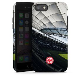 DeinDesign iPhone SE (2020) Handy Panzer Handyh&uuml;lle robuste Outdoor H&uuml;lle Schutzh&uuml;lle matt Eintracht Frankfurt Official Licensed Product Stadium Tough Case