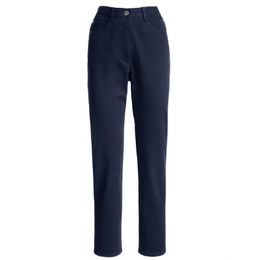 WITT Damen 5-Pocket-Jeans, dark blue, Gr&ouml;&szlig;e 25