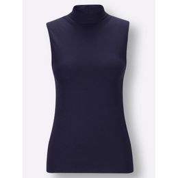 Speidel Damen Blazershirt mit Stehkragen, marine, Gr&ouml;&szlig;e 46
