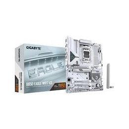 Gigabyte B850 EAGLE WiFi7 ICE, Mainboard wei&szlig;/silber