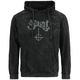 GHOST Papa Wrath Kapuzenpullover anthrazit in L 15997-GHOST