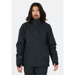 Skijacke WHISTLER "Drizzle", Herren, Gr. 5XL, schwarz, 100% Polyester, unifarben, Sportlich, Rundhals, Jacken, mit wasserabweisender Membran