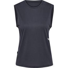 Hummel Sporttop 'Pulse' Damen Gr&ouml;&szlig;e S anthrazit / wei&szlig;