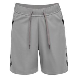 Hummel Sportshorts 'Cima 2.0' Jungen Gr&ouml;&szlig;e 152 grau / schwarz