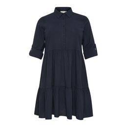 Kaffe Curve Kleid 'KCnana' Damen Gr&ouml;&szlig;e 54 navy Winterkleid