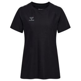 Hummel Funktionsshirt 'Cima 2.0' Damen Gr&ouml;&szlig;e XL grau / schwarz