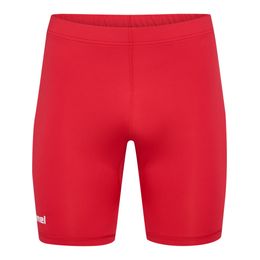 Hummel Sportshorts 'Essential' Herren Gr&ouml;&szlig;e S cranberry / wei&szlig;