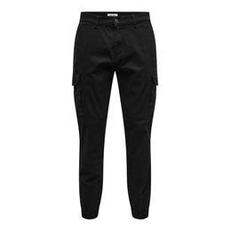 Only & Sons Only & Sons Slim-fit-Jeans Herren Gr&ouml;&szlig;e 33 schwarz