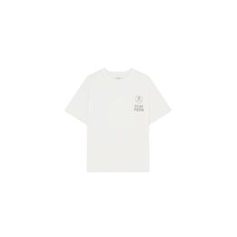 Scalpers T-Shirt Damen Gr&ouml;&szlig;e XL dunkelgrau / offwhite