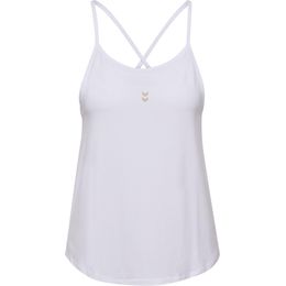 Hummel Sporttop Damen Gr&ouml;&szlig;e S gold / wei&szlig;