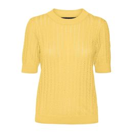 V&eacute;ro Moda Vero Moda Pullover 'Morena' Damen Gr&ouml;&szlig;e L gelb