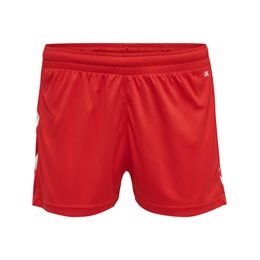 Hummel Sportshorts Damen Gr&ouml;&szlig;e XS rot / wei&szlig;