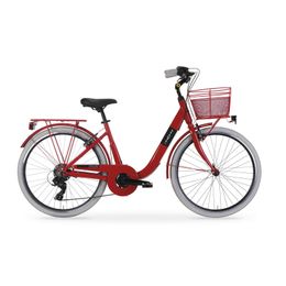 MBM Citybike PEOPLE Lady 26 Zoll, ruby red