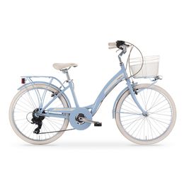 MBM M&auml;dchenfahrrad Primavera 24 Zoll, hellblau