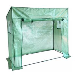 NYVI Foliengew&auml;chshaus NYVIGreen 150x100x50 cm - Gew&auml;chshaus f&uuml;r Pflanzen, Gem&uuml;se