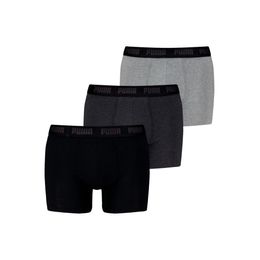 Puma Boxershorts Herren Gr&ouml;&szlig;e XL grau / schwarz