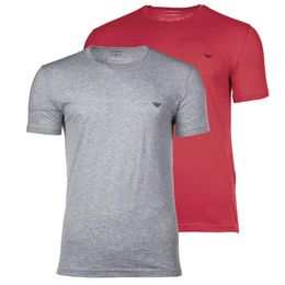 Emporio Armani T-Shirt Herren Gr&ouml;&szlig;e S grau / rosa