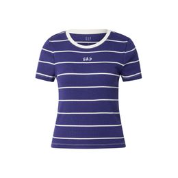 GAP T-Shirt Damen Gr&ouml;&szlig;e XL dunkelblau / wei&szlig;