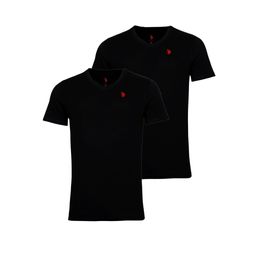 U.S. Polo Assn. T-Shirt Herren Gr&ouml;&szlig;e M schwarz