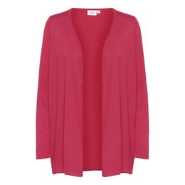 Saint Tropez Strickjacke 'KilaSZ' Damen Gr&ouml;&szlig;e L magenta